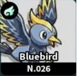 Bluebird Stats, Evolution & Location | Evomon